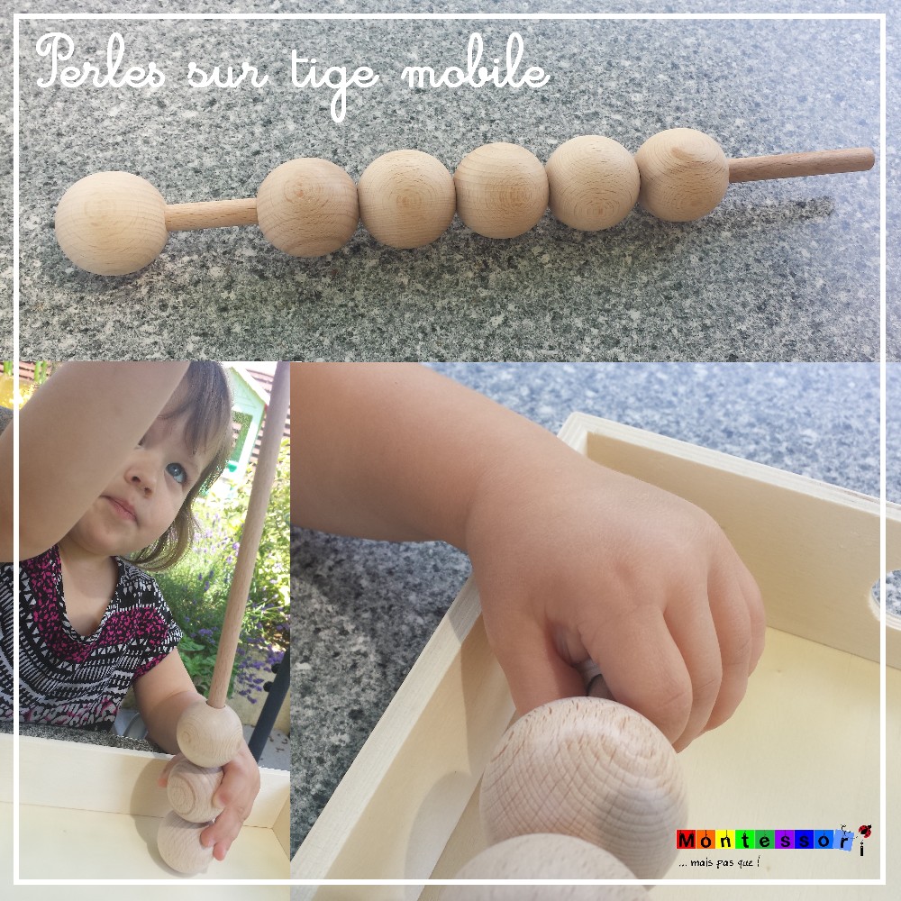 perles sur tige mobile – Montessori … mais pas que