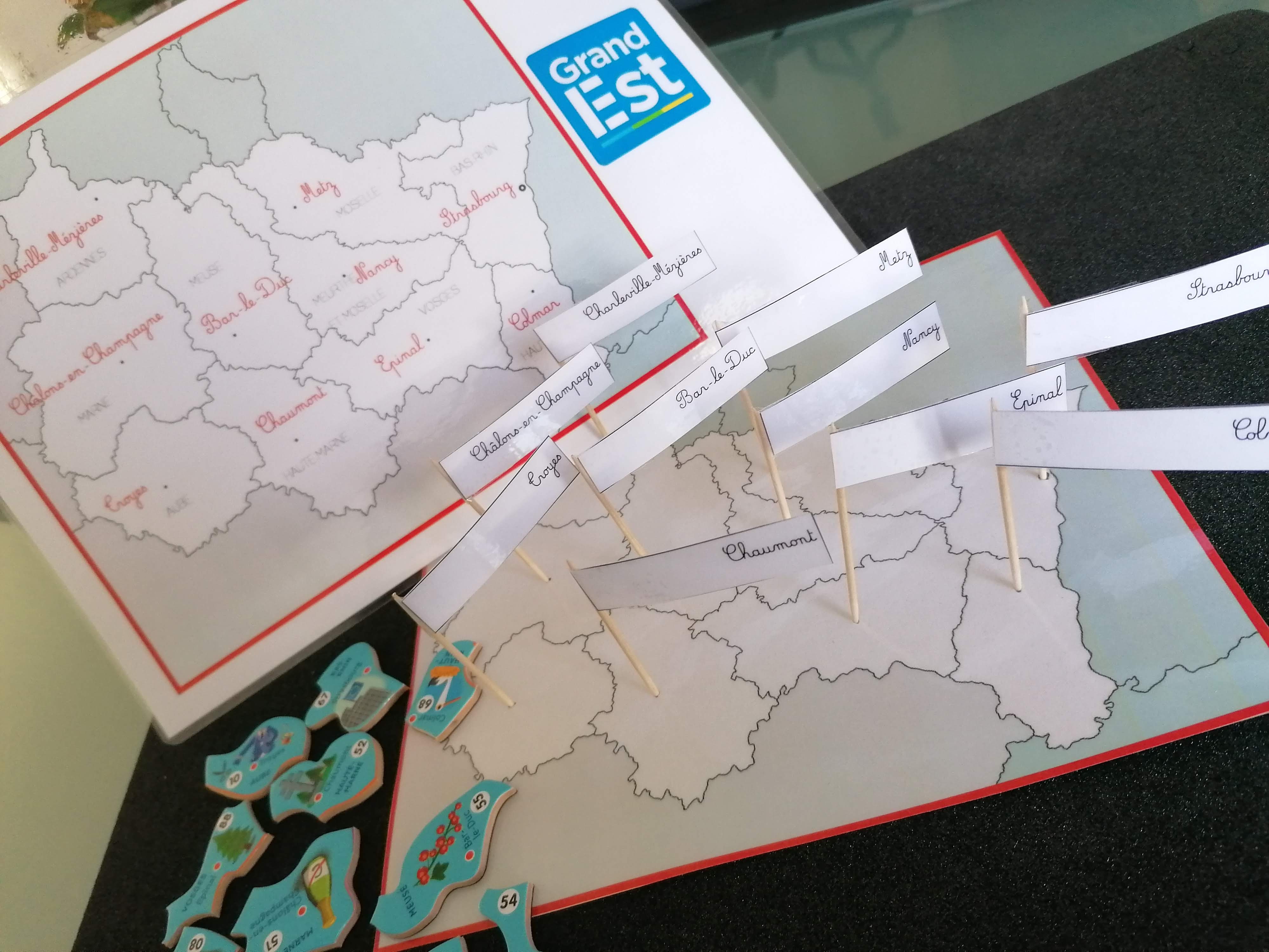 Connaître sa région : Grand Est – Montessori … mais pas que