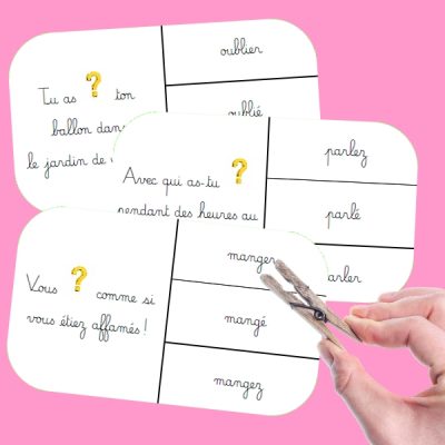 Homophones, choisir entre é/er/ez ! – Montessori … mais pas que